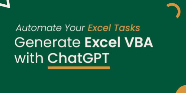 Generate Excel VBA with ChatGPT – Automate Your Excel Tasks : SimplivLearning